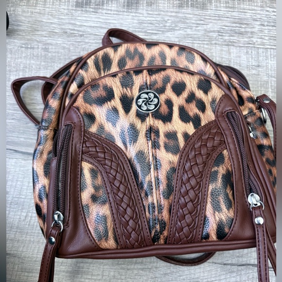 Angel Kiss | Bags | Angel Kiss Cheetah Mini Backpack Purse | Poshmark